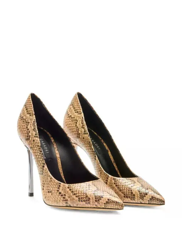 Casadei Blade Basilisco Pumps - Neutrals