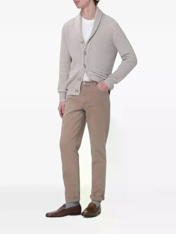 Brunello Cucinelli Straight-leg Jeans - Neutrals
