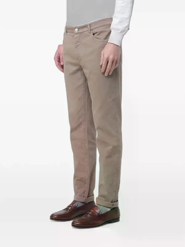 Brunello Cucinelli Straight-leg Jeans - Neutrals