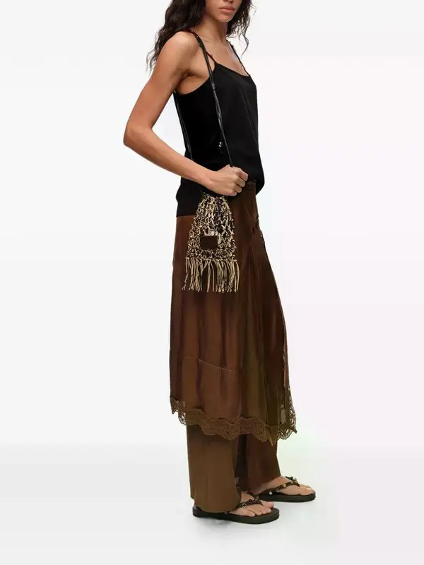 Bimba Y Lola Knotted Bucket Bag - Neutrals