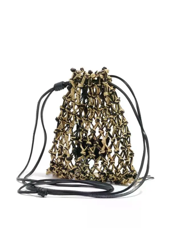 Bimba Y Lola Knotted Bucket Bag - Neutrals