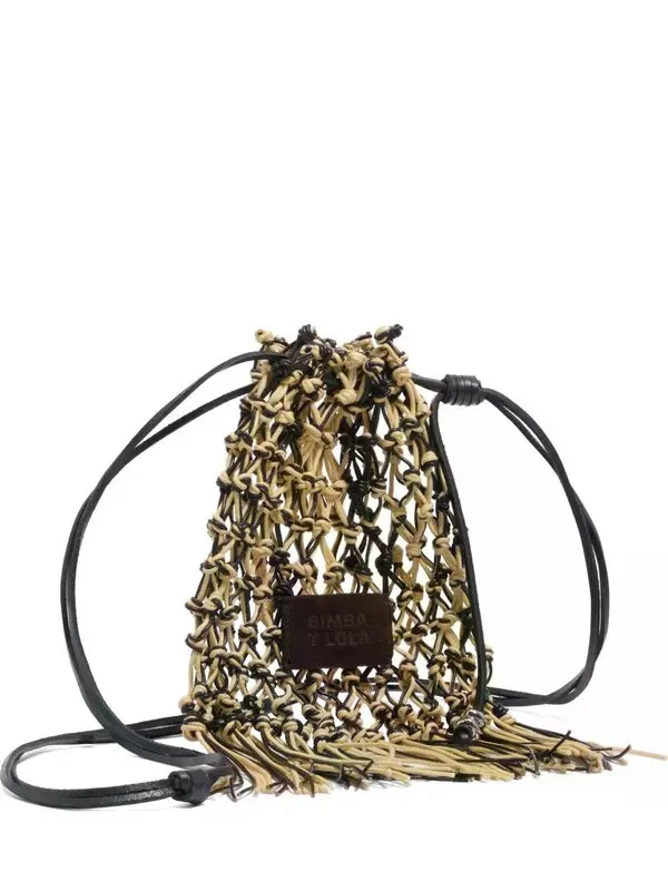 Bimba Y Lola Knotted Bucket Bag - Neutrals