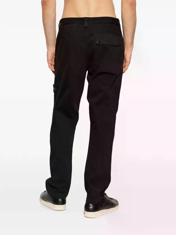 Stone Island Logo Patch Jeans