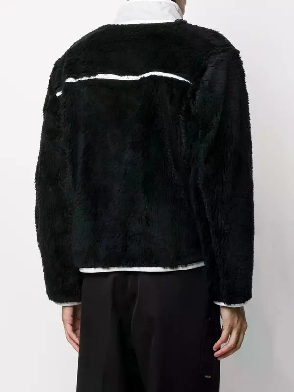 AMBUSH Logo-print Fleece Jacket