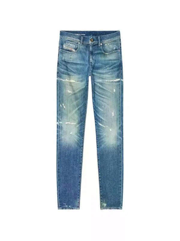 DIESEL® D-strukt Slim Jeans - Blue