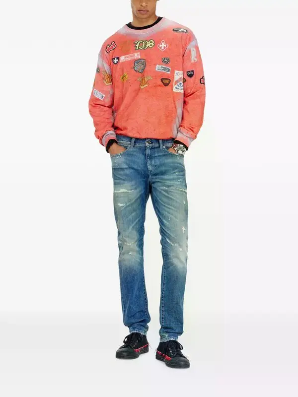DIESEL® D-strukt Slim Jeans - Blue