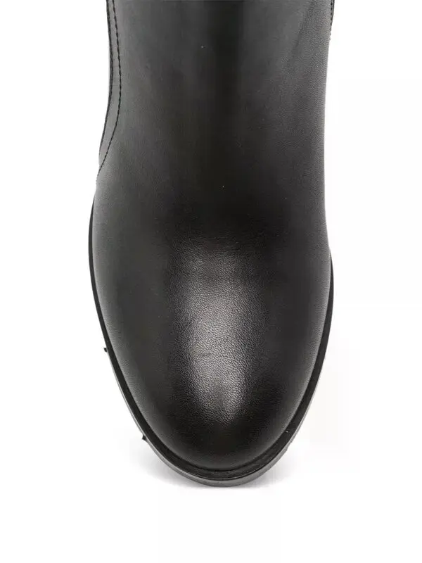 SERGIO MORETTI FIRENZE Leather Ankle Boots