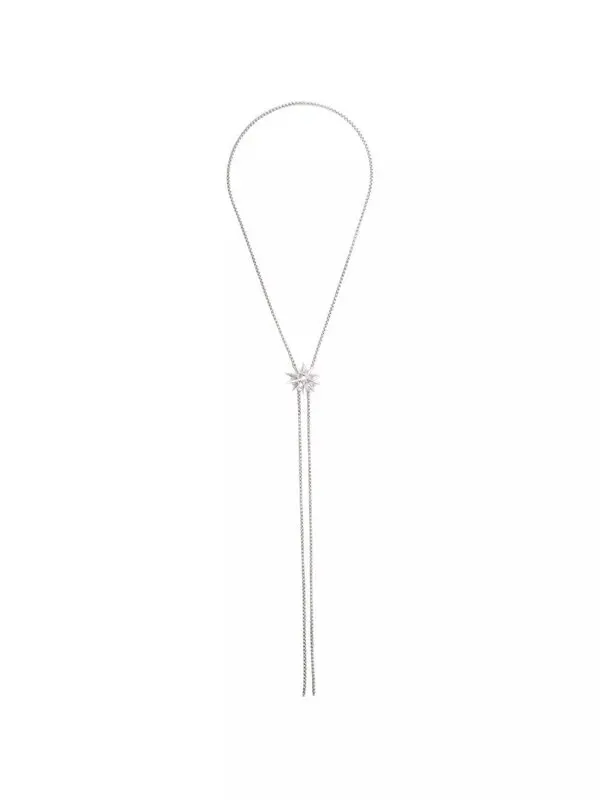 LAG WORLD Spine Tie Necklace - Silver