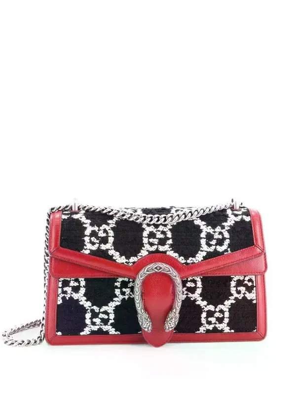 Gucci Gg Tweed Small Shoulder Bag