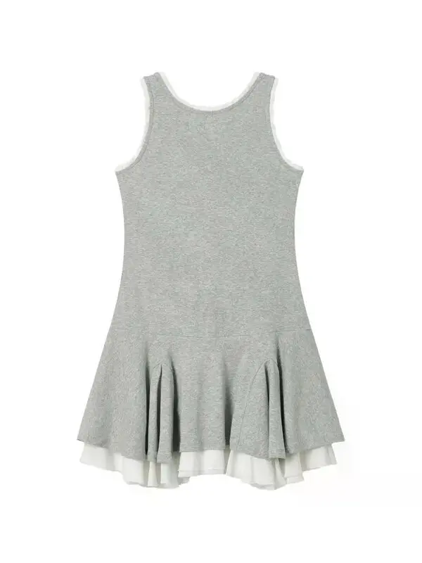 B+AB Mini Ruffled Trim Sleeveless Dress