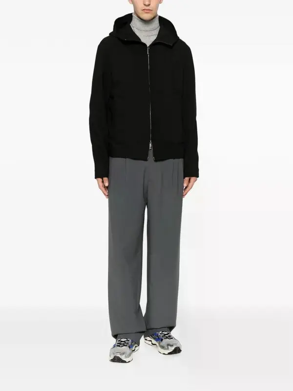 Emporio Armani Hooded Zipped Jacket