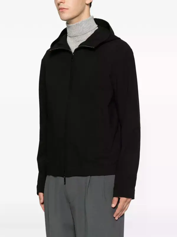 Emporio Armani Hooded Zipped Jacket