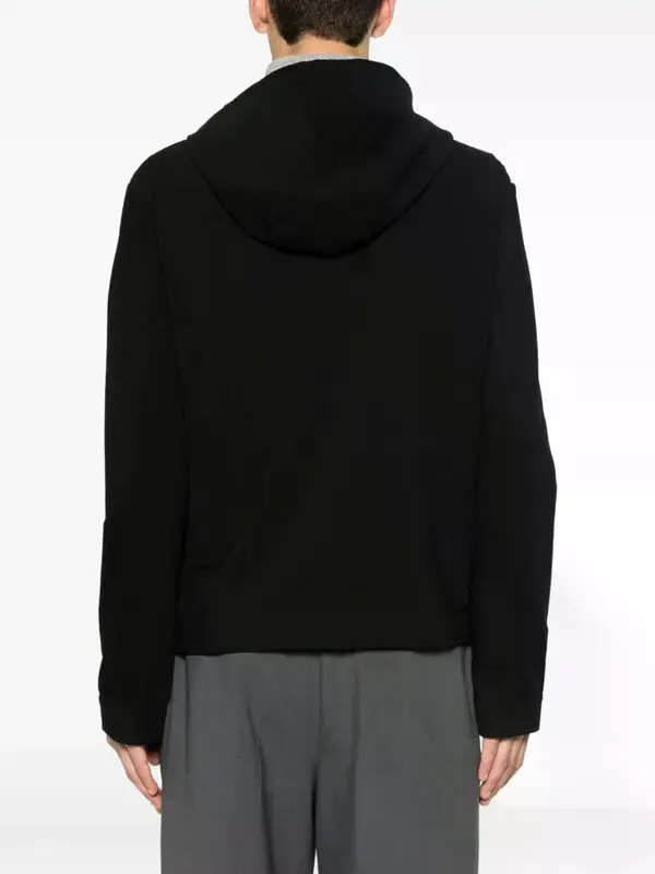 Emporio Armani Hooded Zipped Jacket