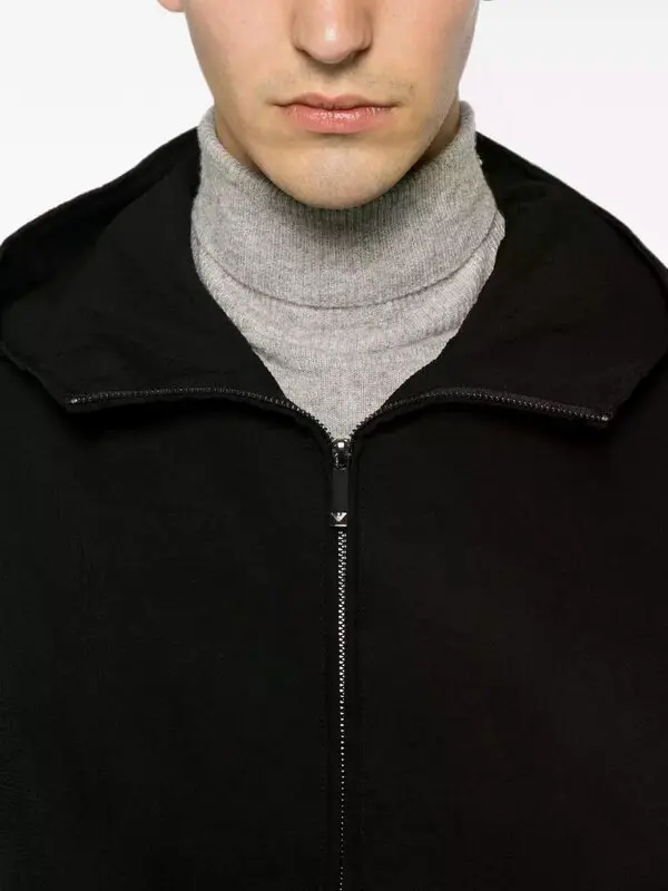 Emporio Armani Hooded Zipped Jacket