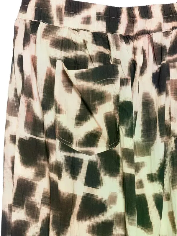 PSOPHIA Geometric Print Drawstring Trousers