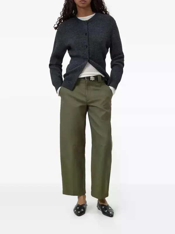 Closed Crew Neck Cardigan