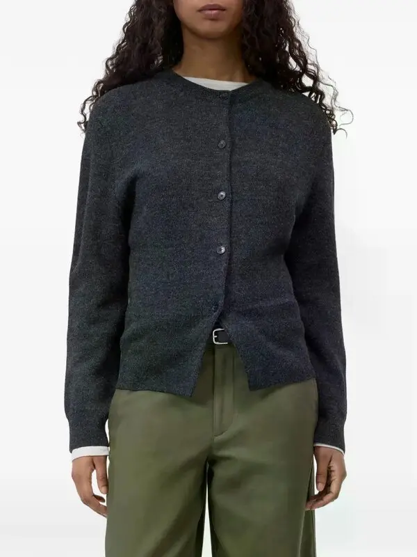 Closed Crew Neck Cardigan