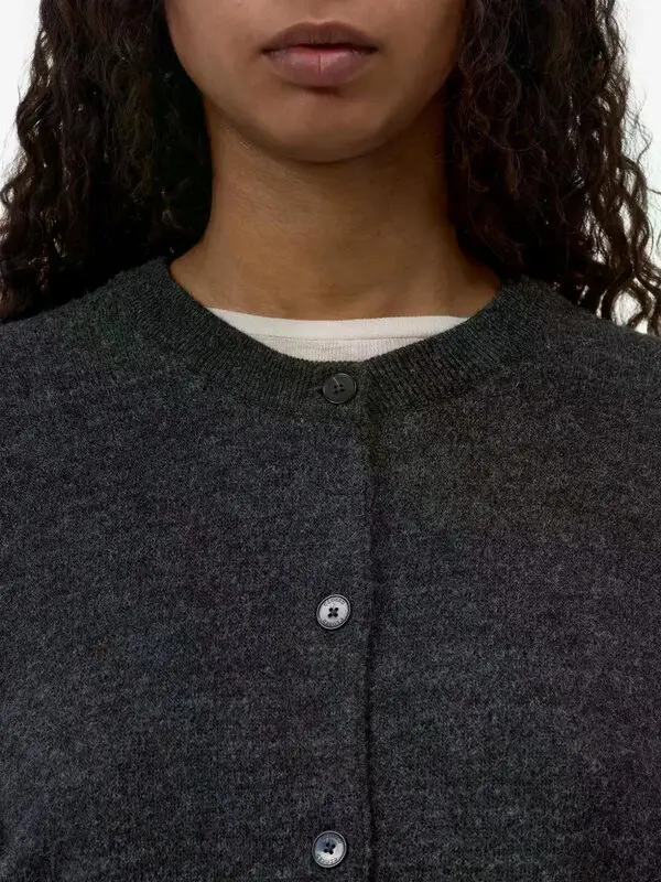 Closed Crew Neck Cardigan