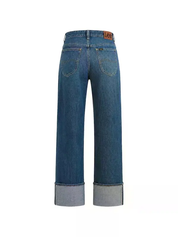 LEEM Rider Loose Turn-up Jeans