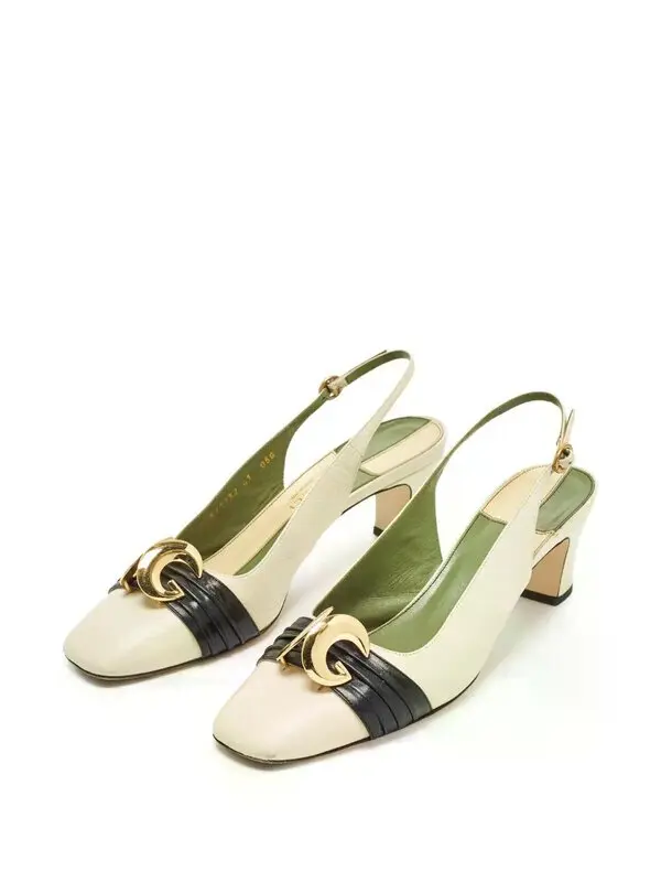 Gucci Half Moon Slingback Pumps
