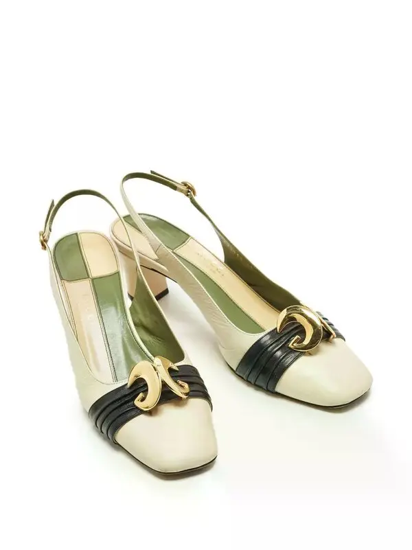 Gucci Half Moon Slingback Pumps