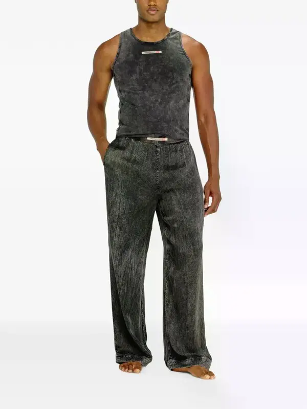 DIESEL® Viscose Pants With A Fluid Fit