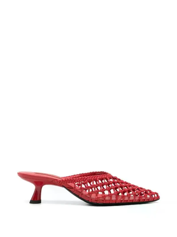 SIMONMILLER Gala Heeled Mules