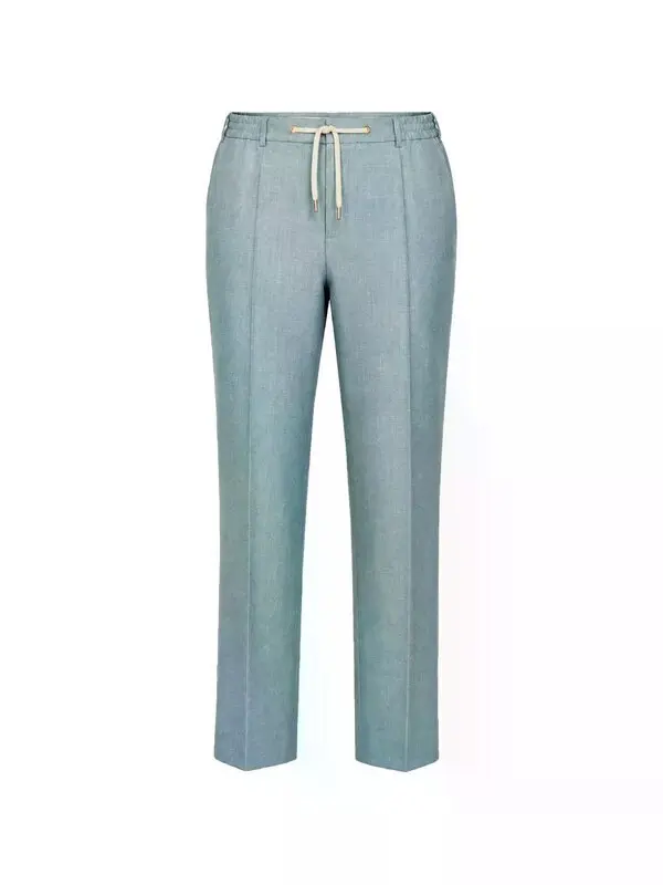 Eleventy Drawstring-waist Tailored Trousers