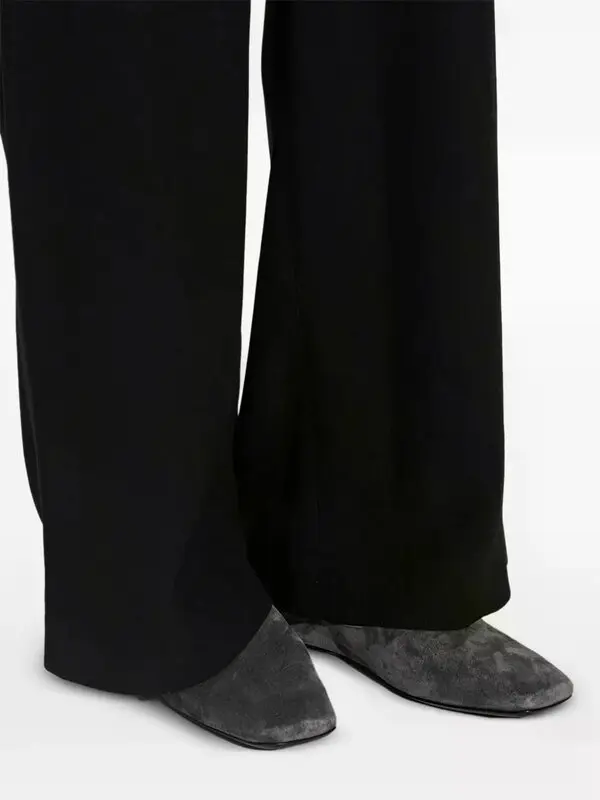 Max Mara Tessile Suede Slides