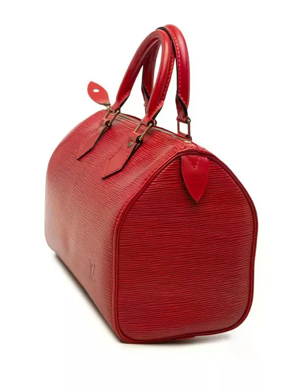 LOUIS VUITTON Epi Speedy 25 Boston Bag - Red