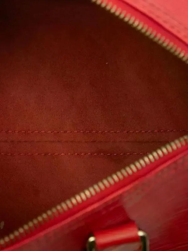 LOUIS VUITTON Epi Speedy 25 Boston Bag - Red