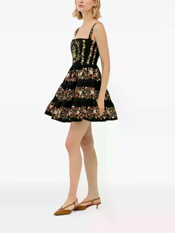 Agua Bendita Lima Paramo Mini Dress