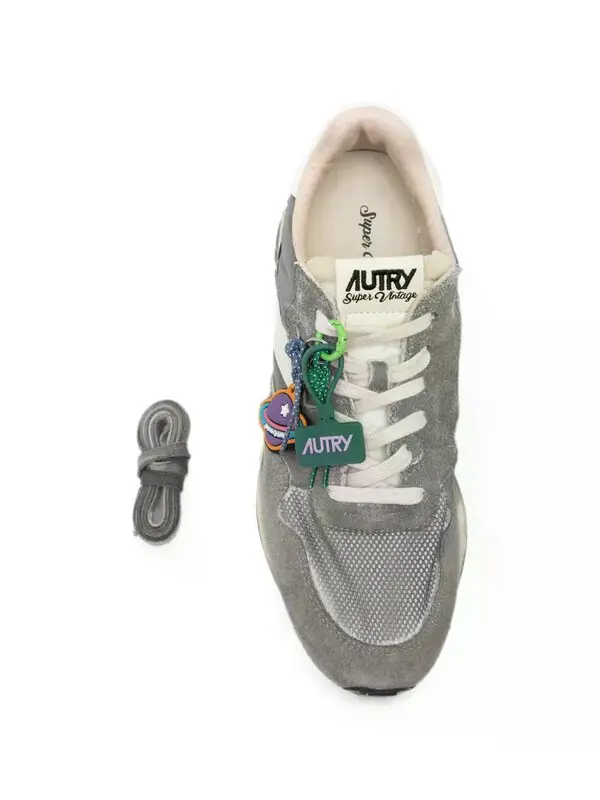 AUTRY Reelwind Panelled Sneakers - Grey