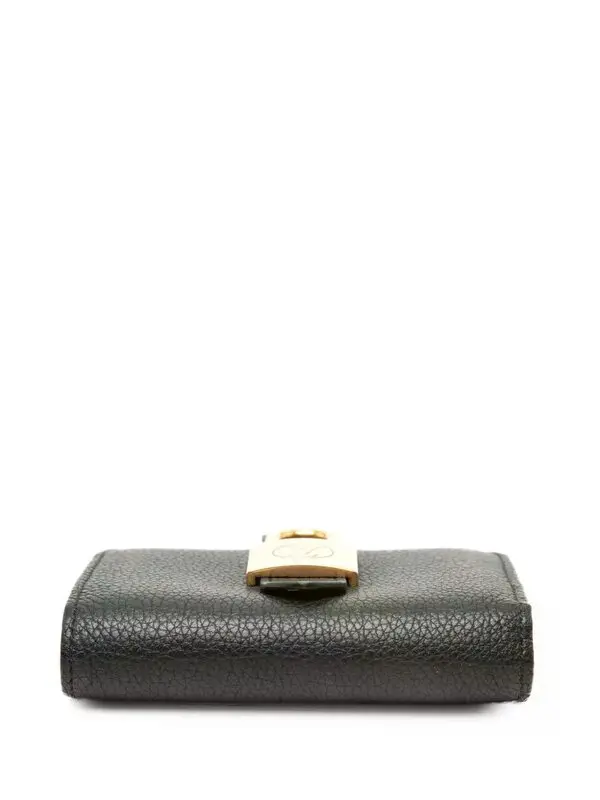 LOUIS VUITTON 2021-2026 Leather Low Key Compact Wallet Small Wallets