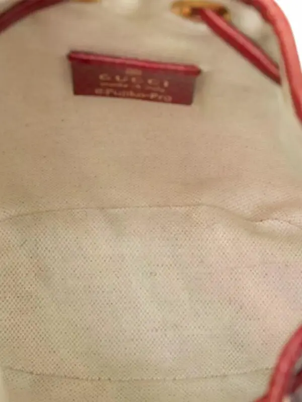 Gucci Micro Gg Supreme Doraemon Bucket Bag