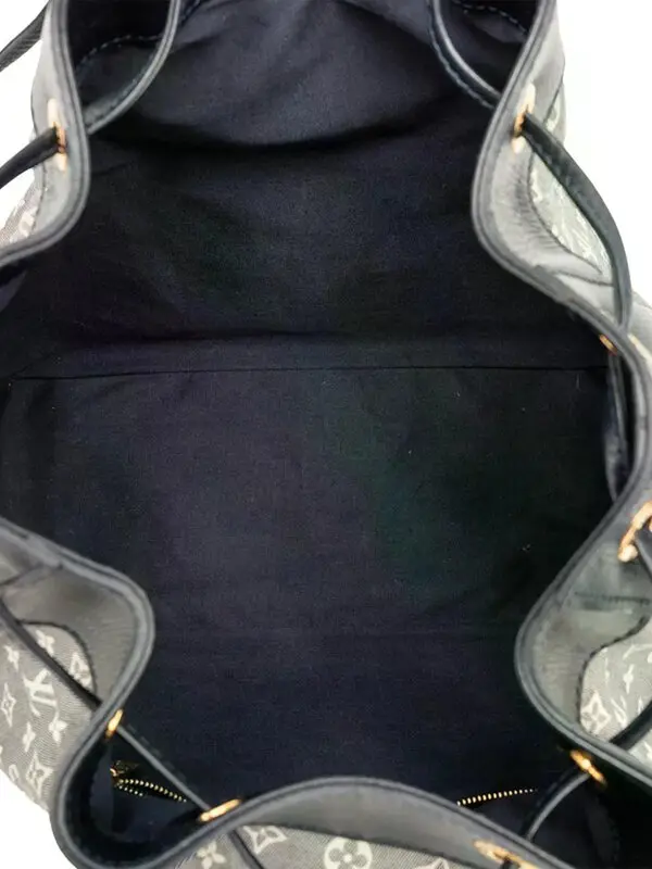 LOUIS VUITTON Monogram Mini Lin Noe Pm Bucket Bag - Grey