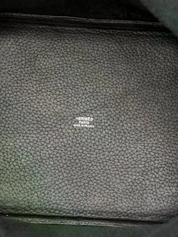 Hermès 2017 Clemence Picotin Lock 22 Handbag - Black