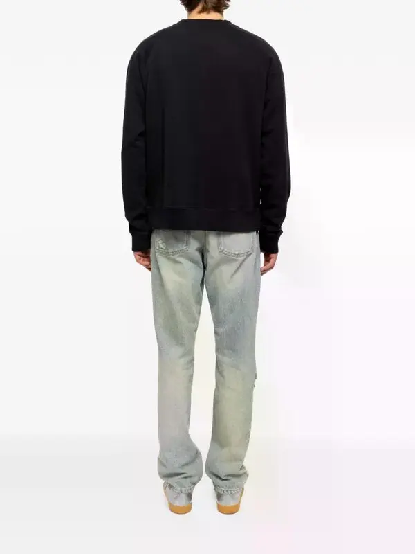 Zadig&Voltaire Sunco Crew Neck Sweatshirt With Embroidered Patches