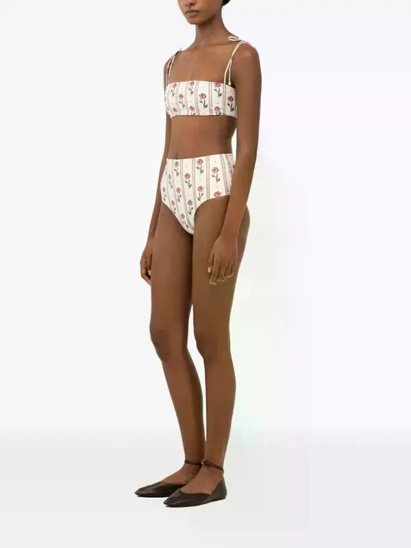 Agua Bendita Primavera Quebrada Bikini Top