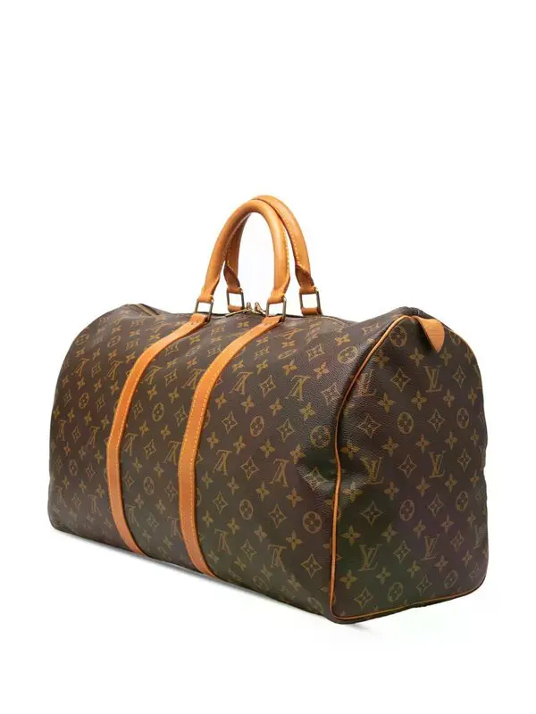 LOUIS VUITTON Keepall 50 Travel Bag - Brown