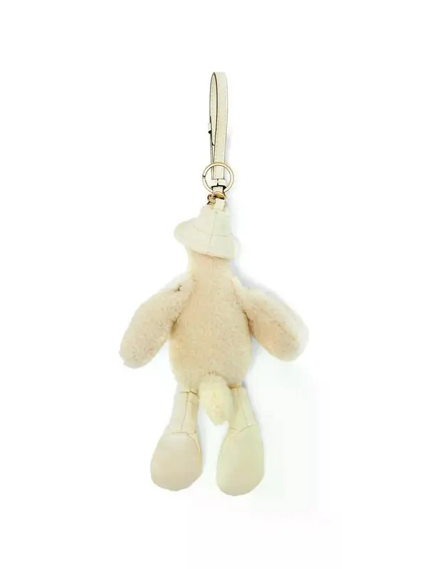 Moncler Shearling Duck Key Holder