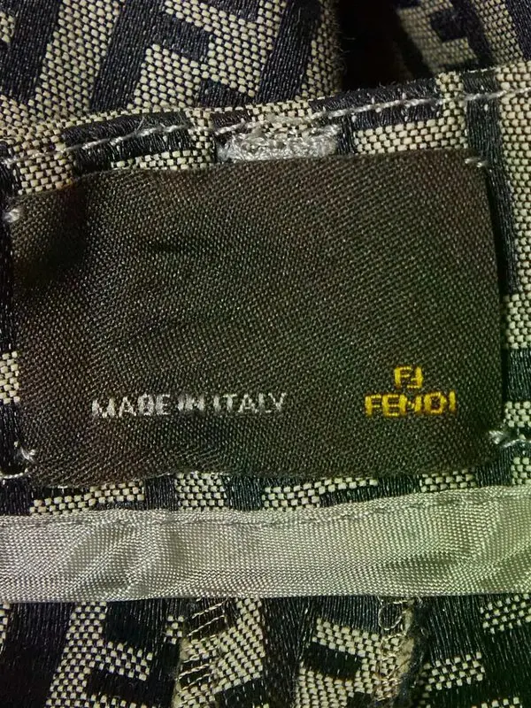 Fendi Zucca Pattern Jacquard Trousers