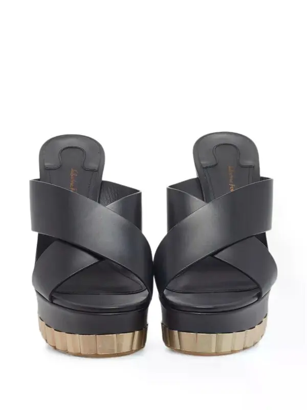 FERRAGAMO Nicosia Wedge Sandals