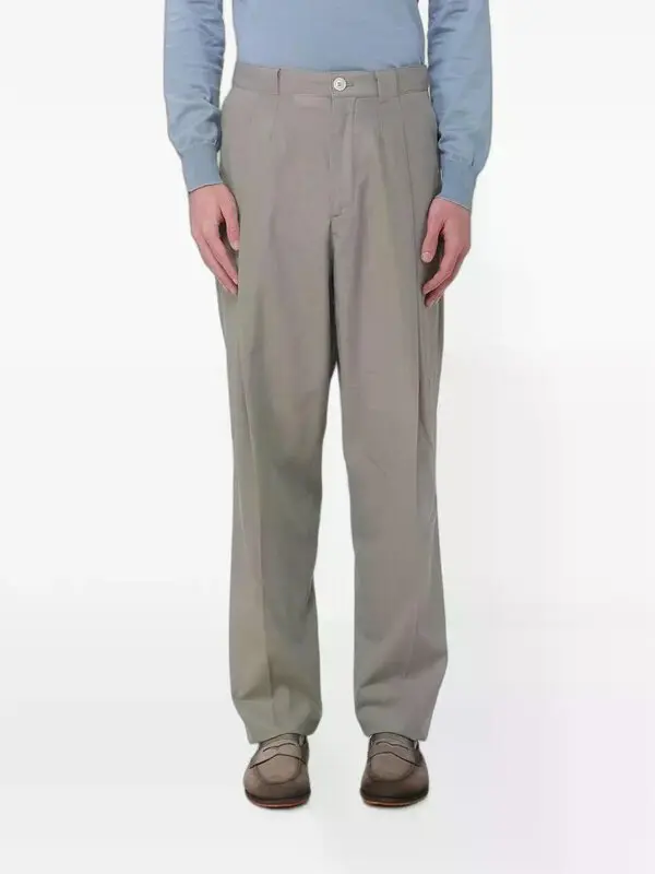 Brunello Cucinelli Pleated Tailored Trousers - Neutrals