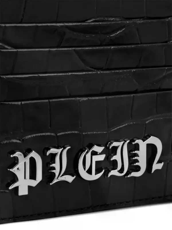 Philipp Plein Crocodille-effect Cardholder