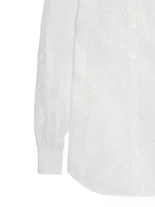 MC2 SAINT BARTH Brigitte Broderie Anglaise Shirt
