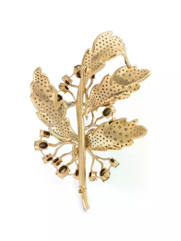 Dolce & Gabbana Leaf Brooch
