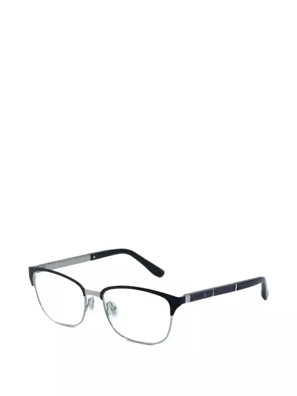 JIMMY CHOO Rectangle Frame Glasses - Black