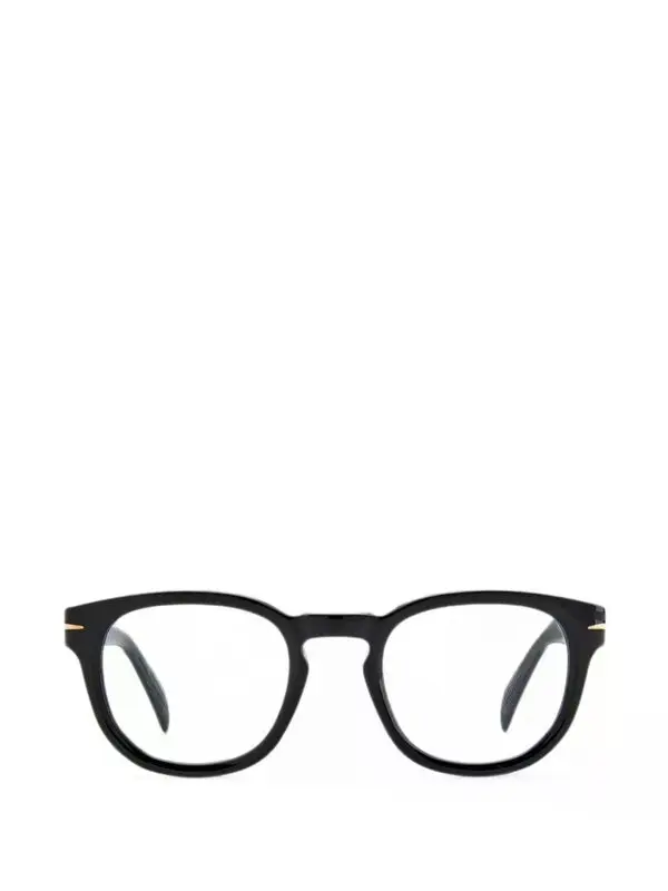 DB EYEWEAR BY DAVID BECKHAM Square Frame Glasses - Black