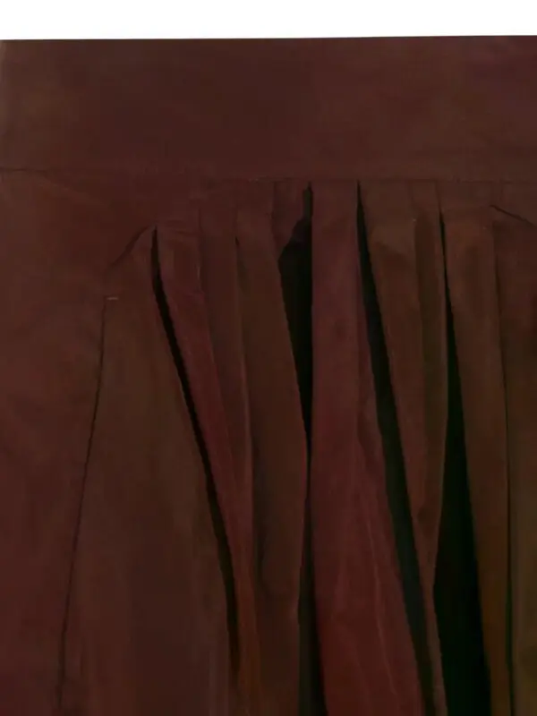 Max Mara Pleated Flared Skirt